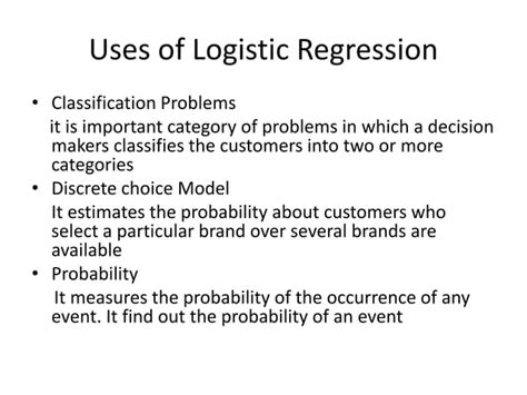Logistical Regressionpptx