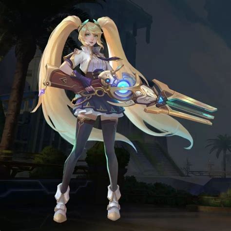 MLBB Revamped Layla Asset Concept Mobile Legend Wallpaper Mobile Legends Lol League Of