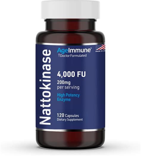 Sunnutrition Nattokinase Supplement Nitric Oxide Capsules