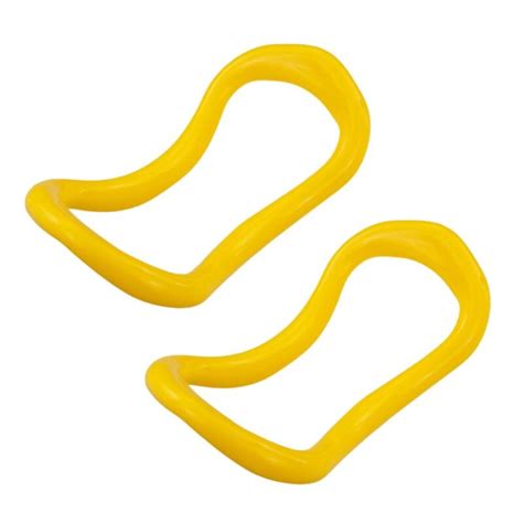 2pcs Yoga Ring Pilates Training Ring Pp Stretch Su Vicedeal
