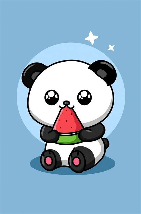 Chibi Panda Wallpapers Wallpaper Cave