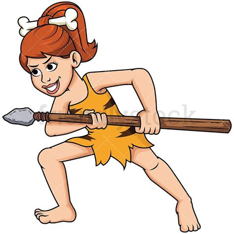 Cave Girl Cartoon