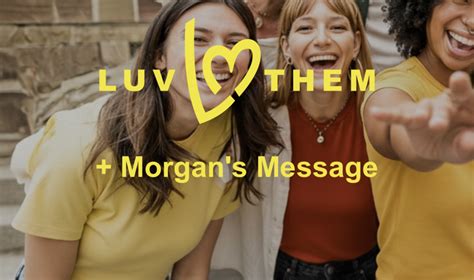 Morgans Message Luvthem Launch Apparel Campaign To Support Mental