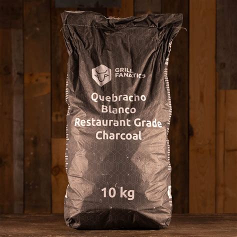 Grill Fanatics White Quebracho Houtskool 10 Kg Black And Blue Bbq