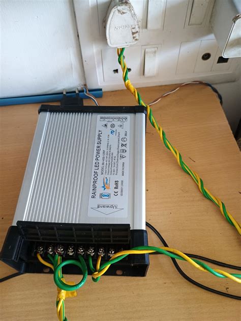 DHRUVPRO V DC W A Switched Power Supply Watts PSU Rainproof Power Supply Silver