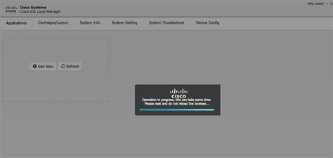 phase 2 managing ic3000 via local manager iox cisco devnet