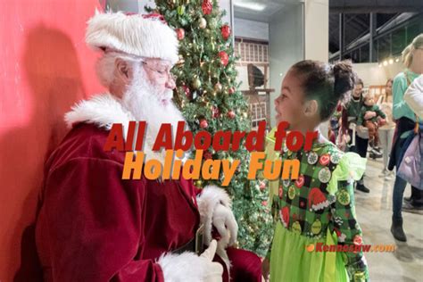 All Aboard For Holiday Fun