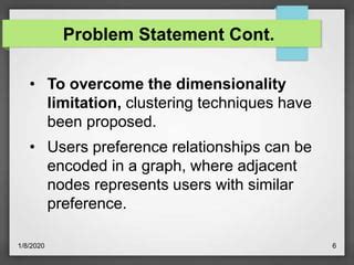GRAPH BASED RECOMMENDATION SYSTEM PPT