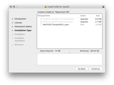 Installing FUSE For MacOS