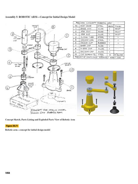 20 71 Robotic Arm Assembly Pdf Manufactured Goods