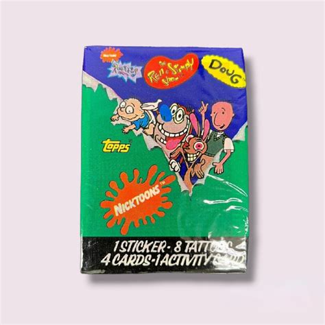 1993 Topps Nicktoons Pack