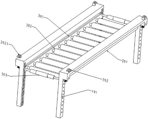 一种新型滚筒运输架的制作方法