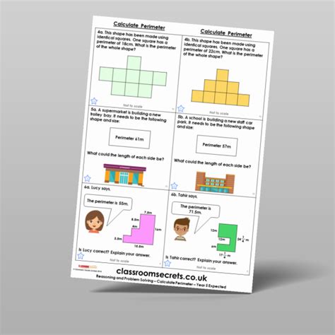Year 5 Calculate Perimeter Reasoning And Problem Solving Resource Classroom Secrets