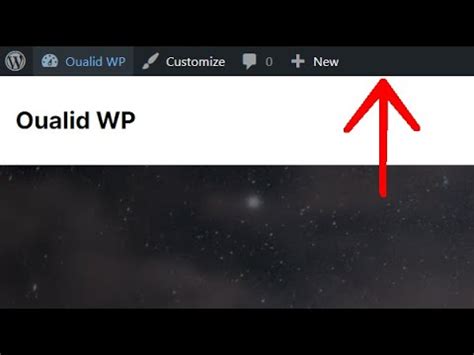 Show Toolbar When Viewing Site In WordPress YouTube