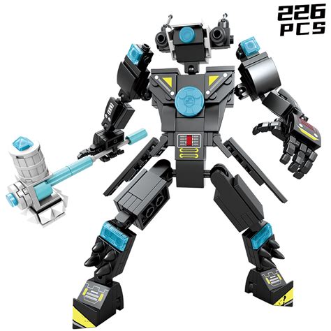 Skbd Toilet Building Block Setsgold Clockmantv Mantitan Cameramantitan Speakermanmonitorman