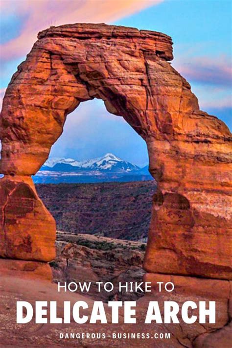 Hike To Utah S Iconic Arch Delicate Arch For Sunset Artofit