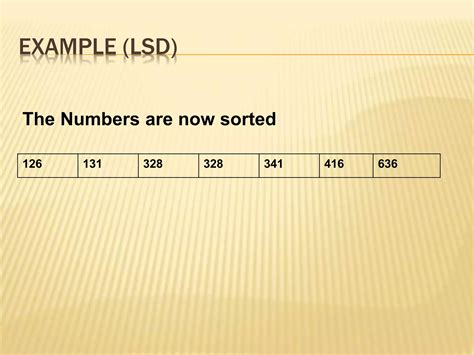 Radix Sort Presentation Pptx Computer Software And Applications