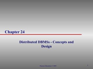 Lecture 11 Distributed Database PPT
