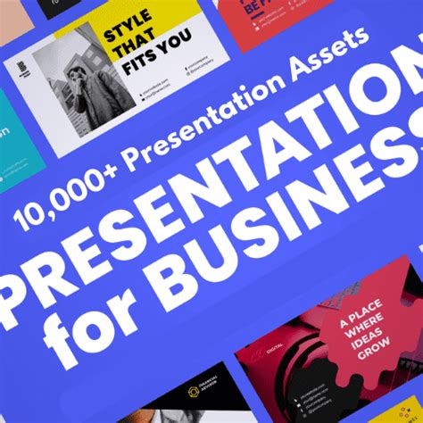 10 000 Presentation Assets Editables