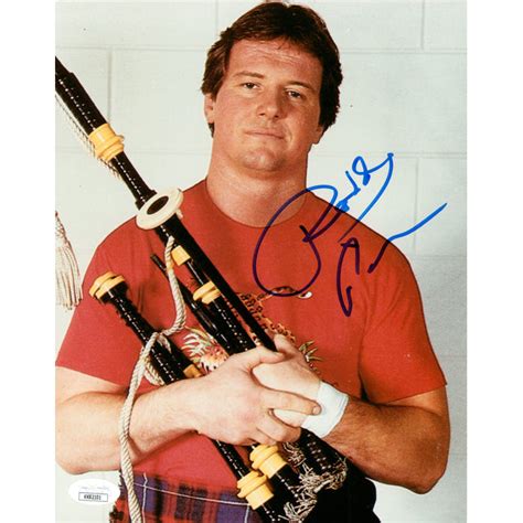 Rowdy Roddy Piper Signed 8x10 Photo W Jsa Signed By Superstars