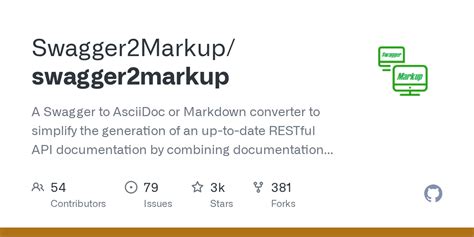 Github Swagger2markup Swagger2markup A Swagger To Asciidoc Or Markdown Converter To Simplify