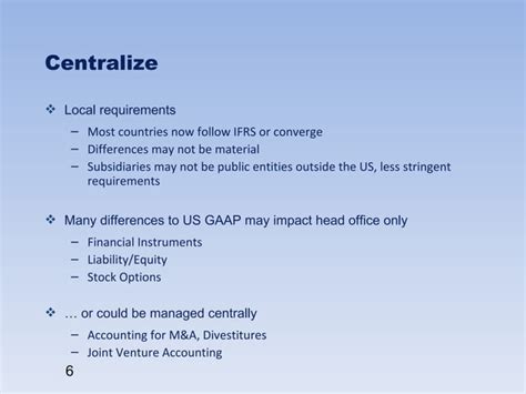 Ifrs Conversion In A Global Environment Ppt Business Accounting And Finance Business