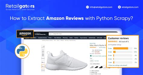 how to extract amazon reviews with python scrapy