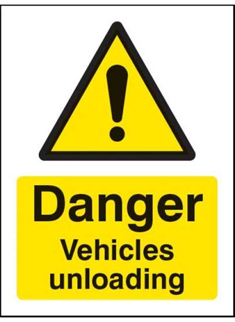 Danger Vehicles Unloading