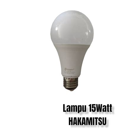 Jual Lampu LED Bulb 15 Watt Trend Hemat Hakamitsu Shopee Indonesia