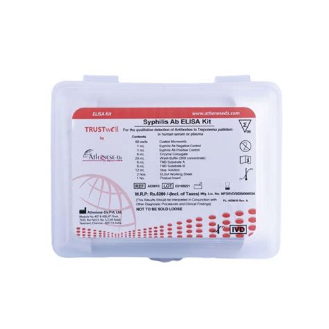 Syphilis Ab Elisa Kit Detect Syphilis Antibodies