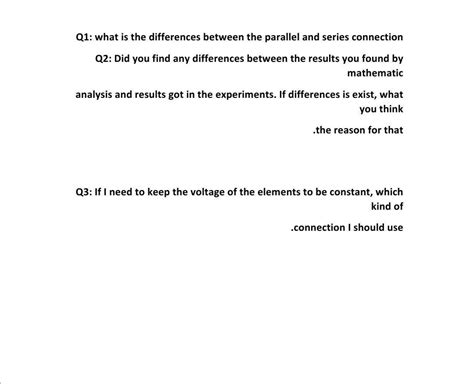 Solved Q1 What Is The Differences Between The Parallel And Chegg Com