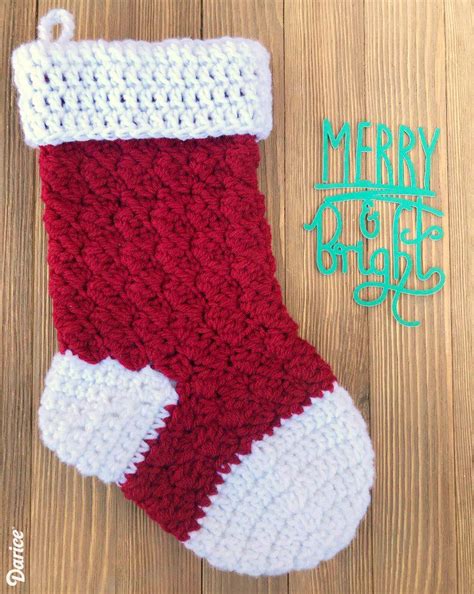 Stocking Crochet Pattern Free Pattern Tips Archive