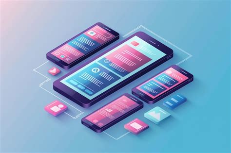 Implementing Responsive Design For Mobile Accessib Generative Ai Premium Ai Generated Image