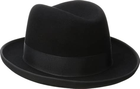 Stetson Mens Homburg Royal Deluxe Fur Felt Hat At Amazon Mens