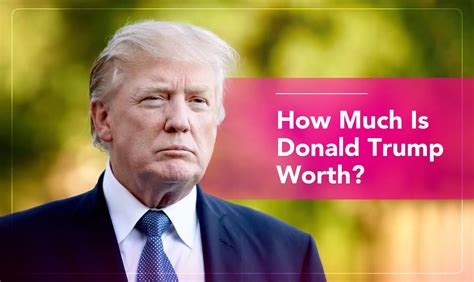 Donald Trumps Net Worth In 2026