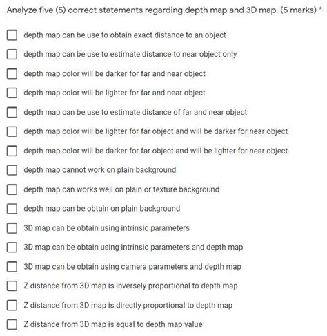 Solved Analyze Five Correct Statements Regarding Depth Chegg