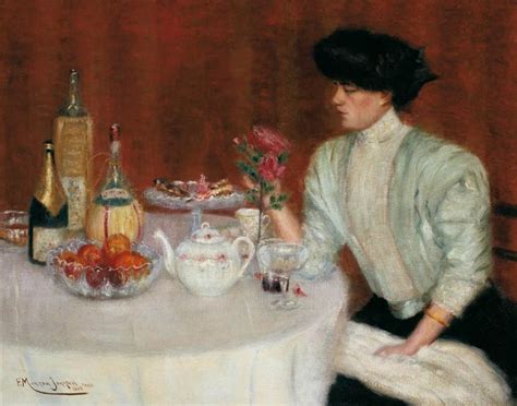 Francis Morton Johnson 1878 1931 — Afternoon Tea Also Known As Scent