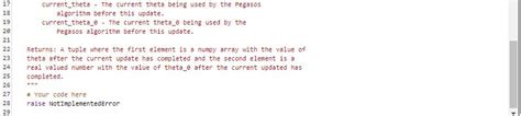 Now You Will Implement The Pegasos Algorithm For