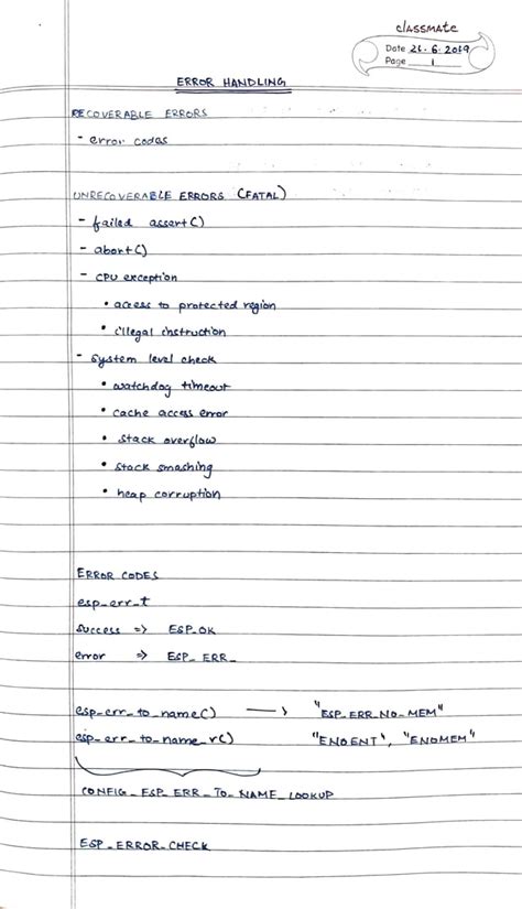 Esp32 Error Handling Pdf