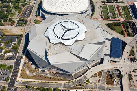 Incredible Mercedes Benz Stadium Roof Revealed