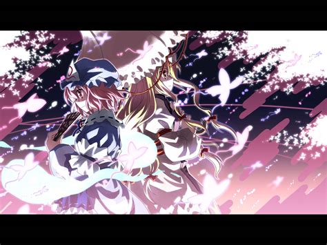 Yakumo Yukari And Saigyouji Yuyuko Touhou Drawn By Yuukitatsuya