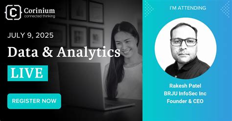 📣 Im Excited To Be Attending The Upcoming Data And Analytics Live Summer Happening Today🎫 Join