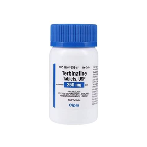 Terbinafine 250 Mg Tablets 100 Count Mcguff