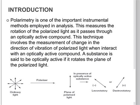 Polarimetry And Its Analysis Pptx