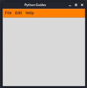 Python Tkinter Menu Bar How To Use Python Guides