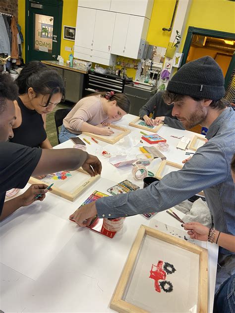 Atelier Experimentations En Sérigraphies Et  Jacinthe Loranger