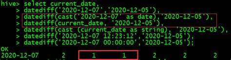 Hive Datediff在处理date格式的问题 代码先锋网