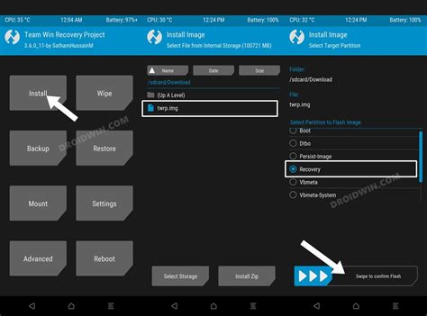 How To Install TWRP Recovery On Android DroidWin