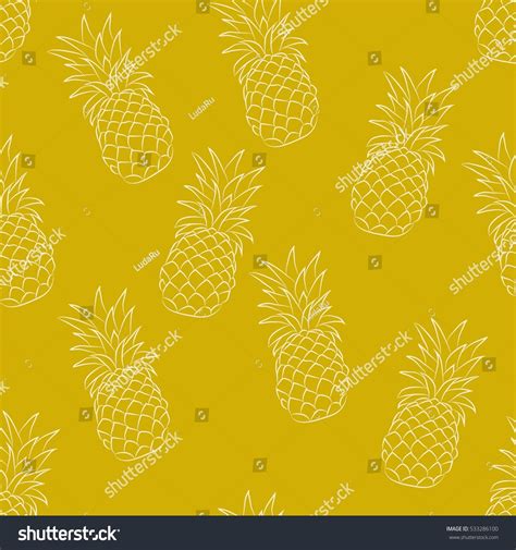 Pineaaple Prints Photos Images And Pictures Shutterstock