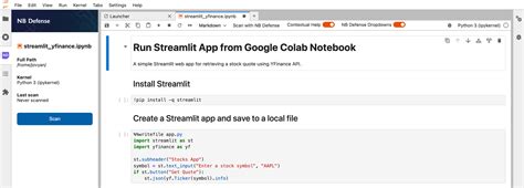 Protect Jupyter Notebooks With Nb Defense Extension